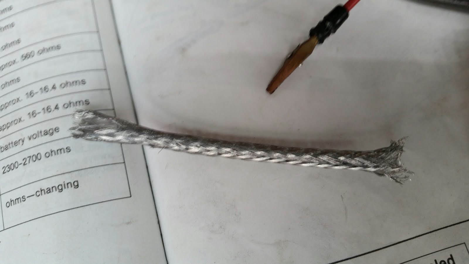 Adventures With an '85 Westfalia: O2 Sensor Shielded Wire Repair