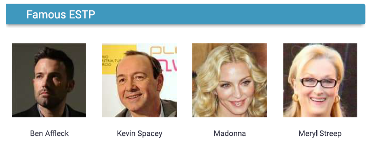 Estp Famous People
