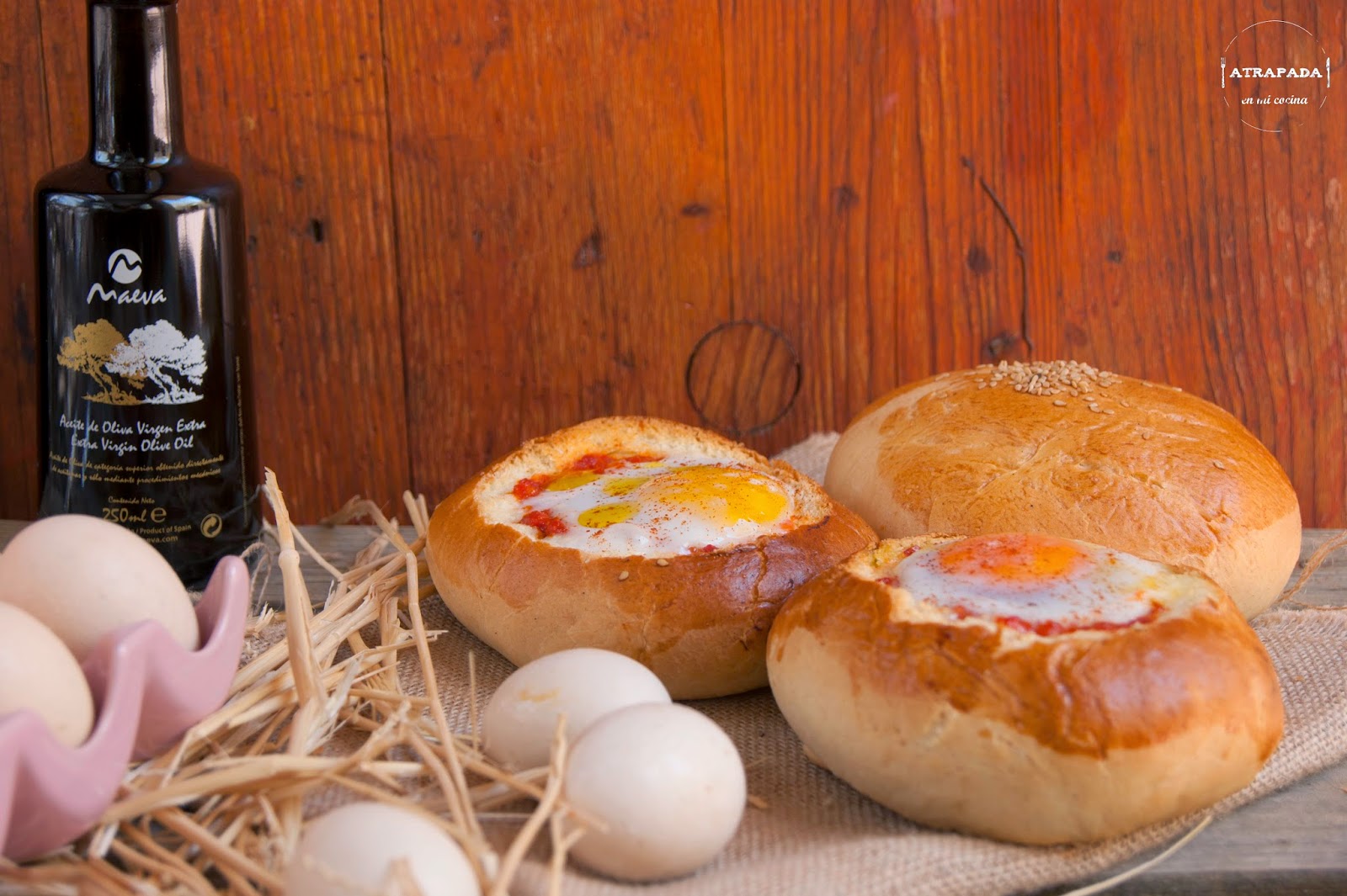 HUEVOS AL NIDO - Atrapada en mi cocina