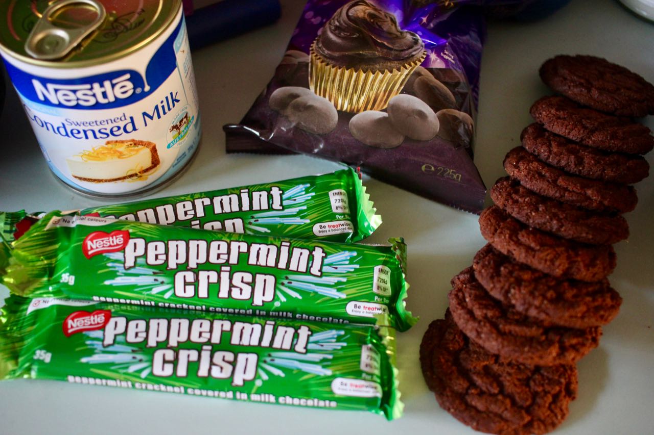 Green Gourmet Giraffe: Peppermint crisp slice and St Patrick's Day Fete