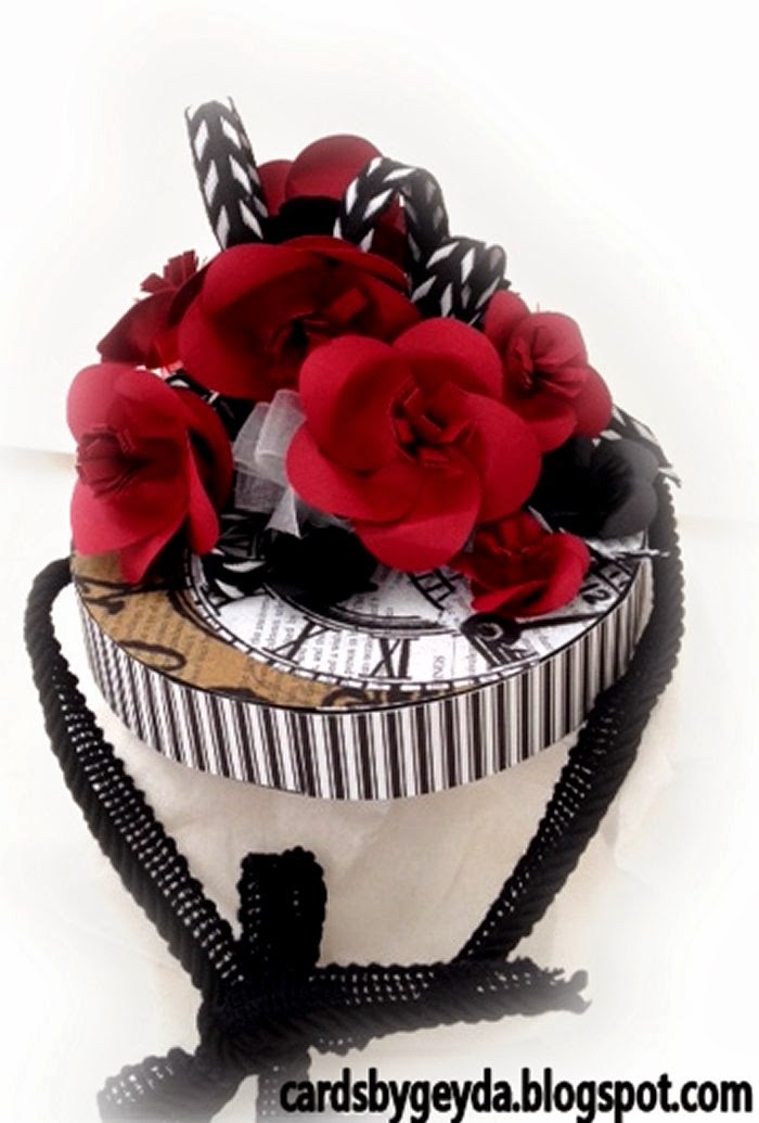 Paper Craft Creations: Dress Shop Vintage Victorian Hat Boxes And ...
