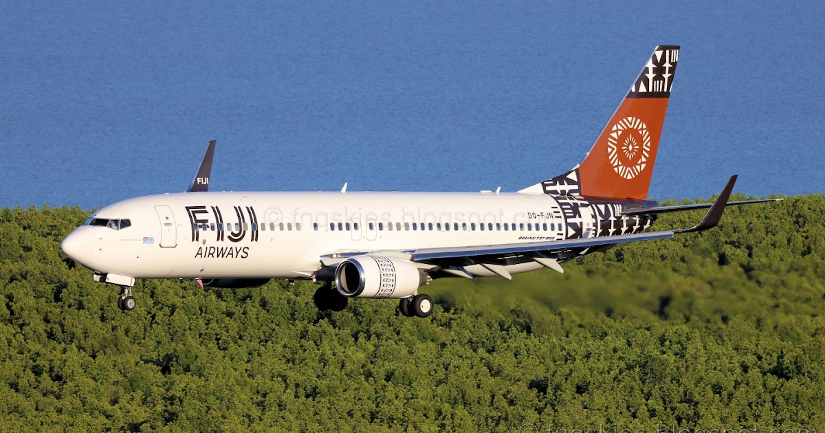 Far North Queensland Skies: Fiji Airways Boeing 737-800 DQ-FJN heads ...