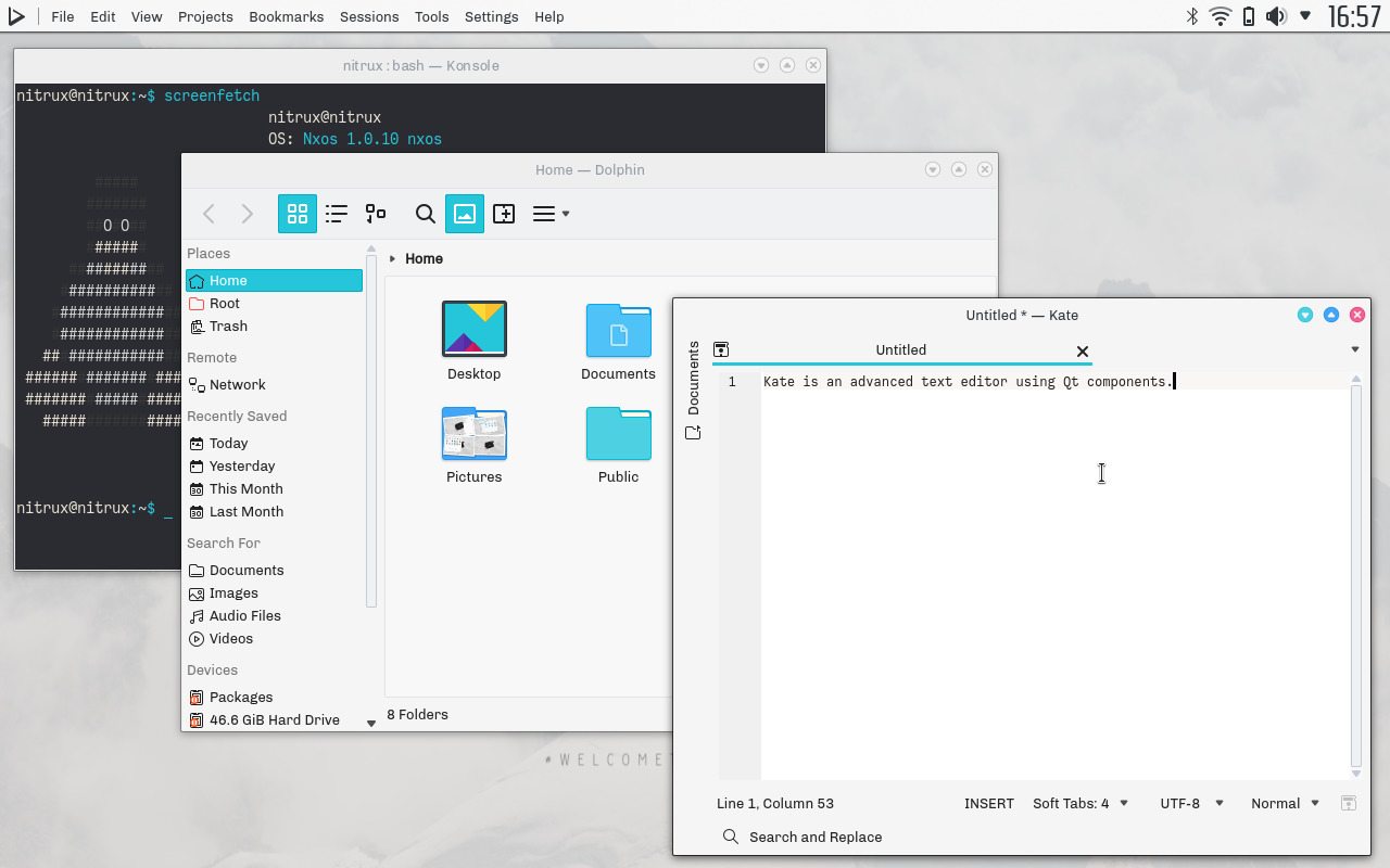 Nitrux 1.0.10 screenshots