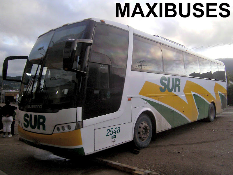 MAXIBUSES: AUTOBUSES DEL SUR