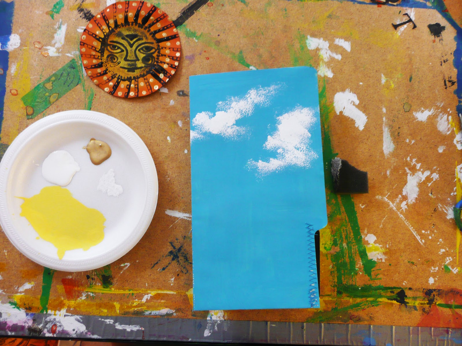 that artist woman: Aztec File Folder books