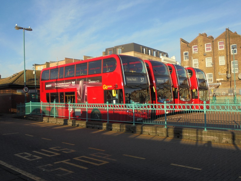 London buses one bus at a time: the return: The NUMBER 37 Route