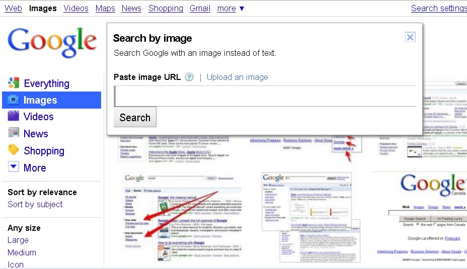 Headlines: Google Search By Image!
