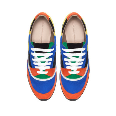 Nova Coleção ZARA: Tênis Cores - ZAREAR