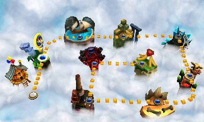 Donkey Kong Country Returns Map