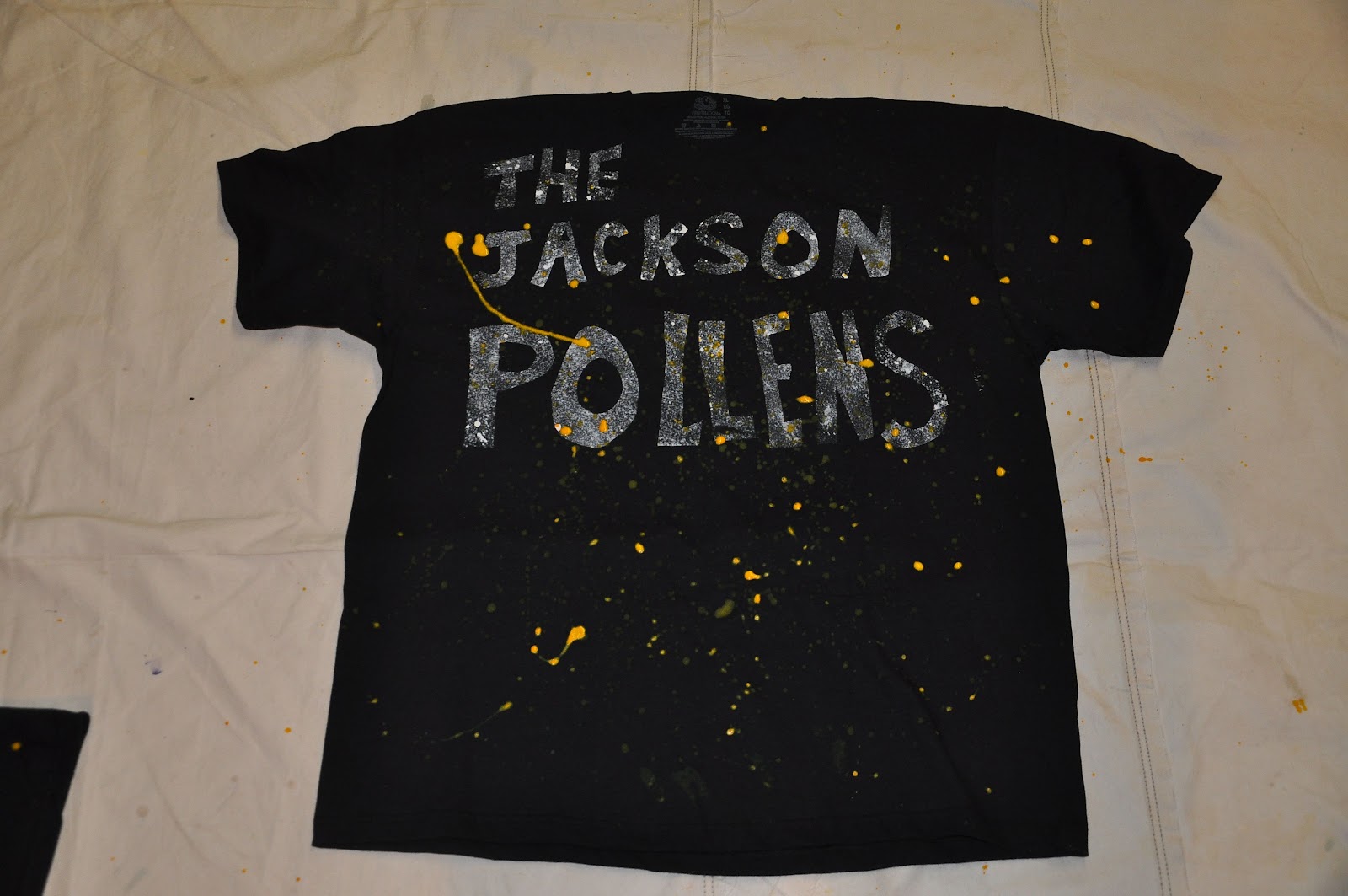 Diane Wright Art Quilts: The Jackson Pollens...yes, Pollens
