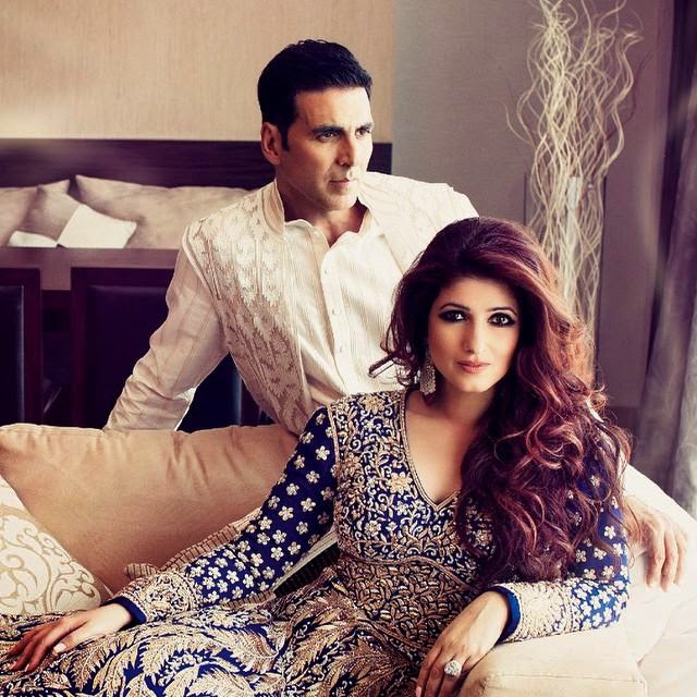 Akshay Kumar and Twinkle Khanna Cover Hello! Magazine India