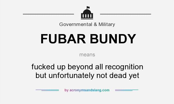 SNAFU!: The F-35. FUBAR BUNDY!
