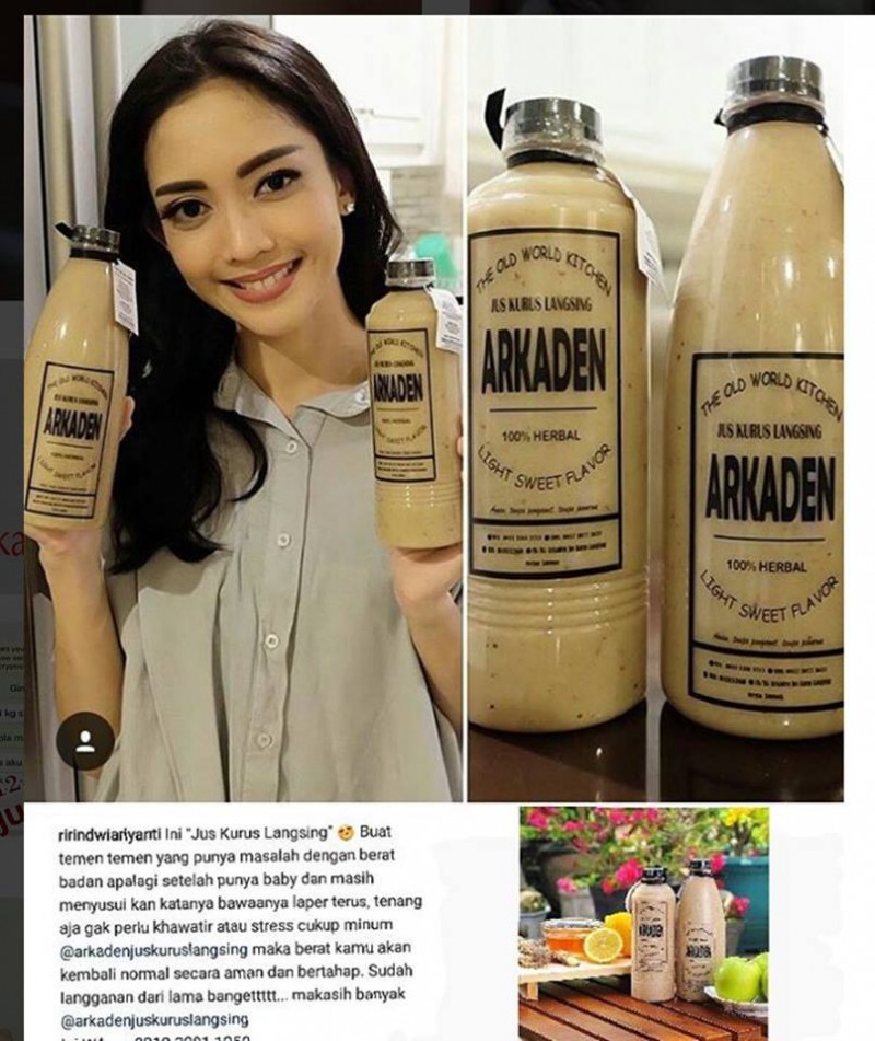 Arkaden Jus Kurus | ARKADEN jus kurus langsing 082331331539 - Agny Shop ...
