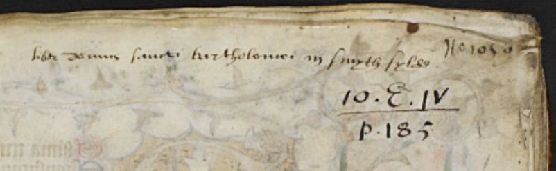 Medieval Manuscripts Provenance: John Batayle and the Smithfield Decretals