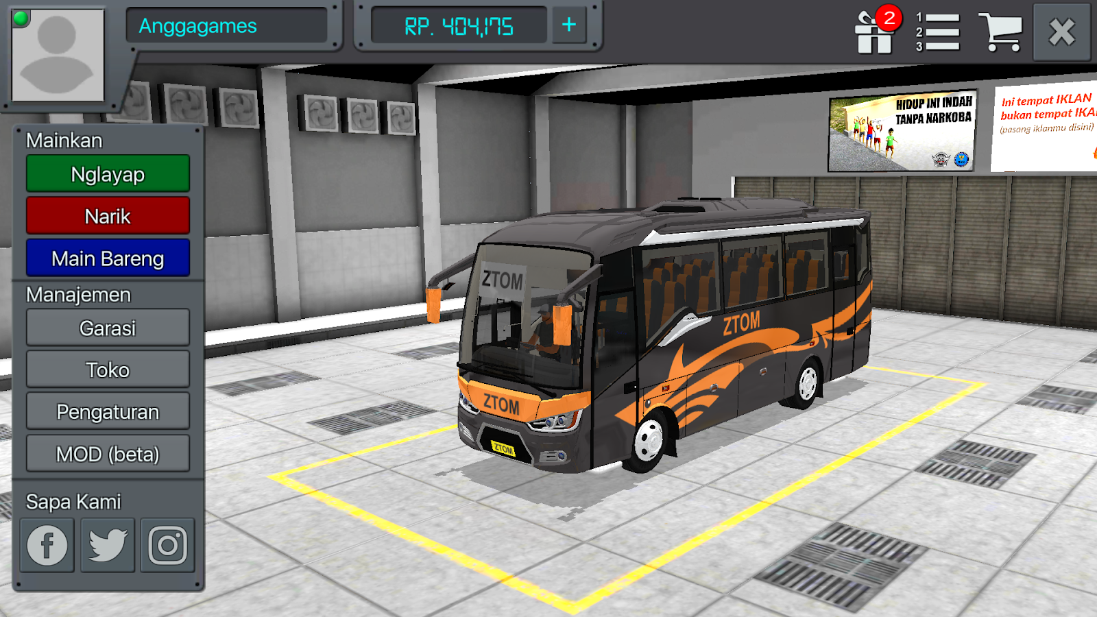 MODS BUSSID TERBARU: April 2019