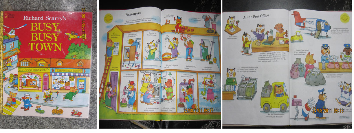 Amma, what are we reading today?: Busy, Busy Town