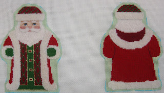 Needle Nicely: Two-sided Santa, finished!