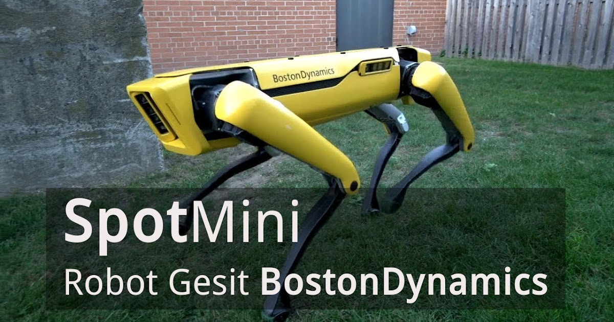 Pabrik Tren: SpotMini, Robot Kreasi Terbaru BostonDynamics