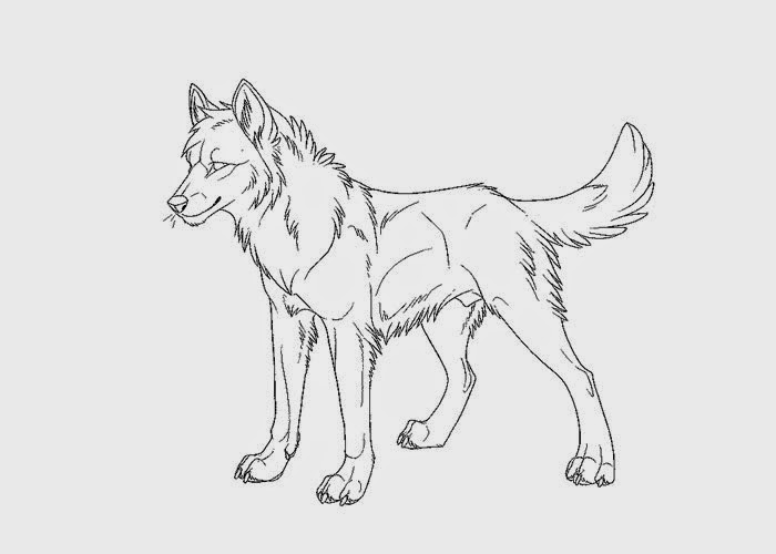 Coloring Pages Of Wolves Running Coloring Pages