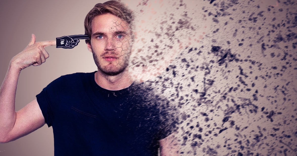 graphic solutions: PewDiePie DISPERSION EFFECT