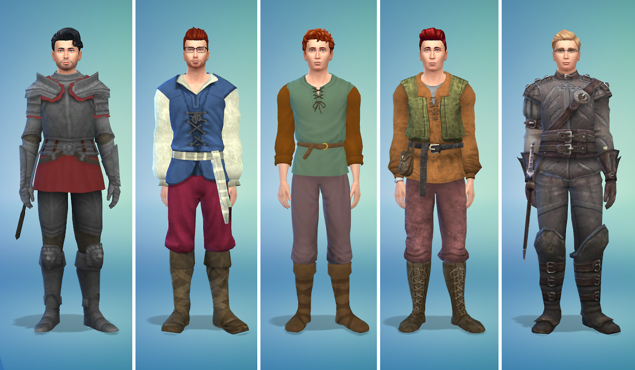 The sims medieval conversion to sims 4 ~ Hanalinori Sims