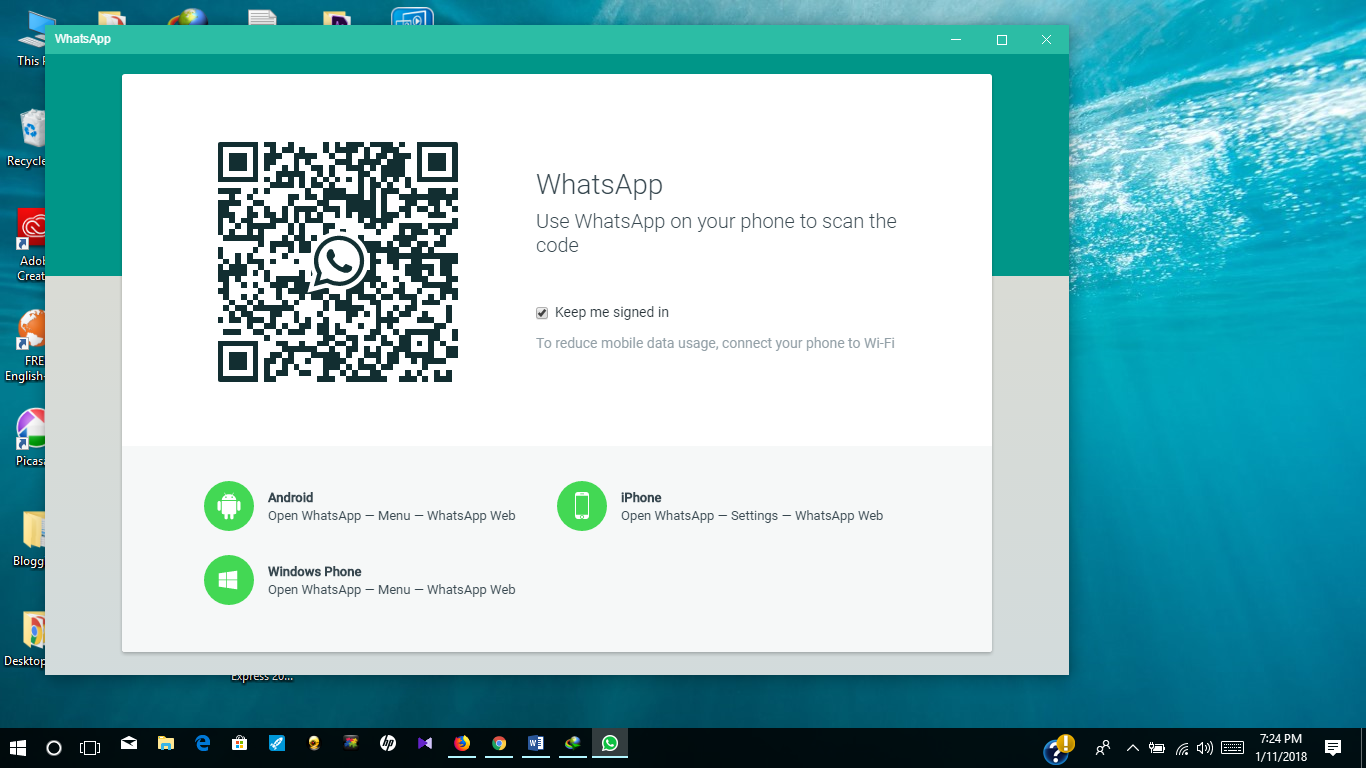 How to Use Whatsapp on PC/Laptop? Whatsapp Web [Step by Step guide ...