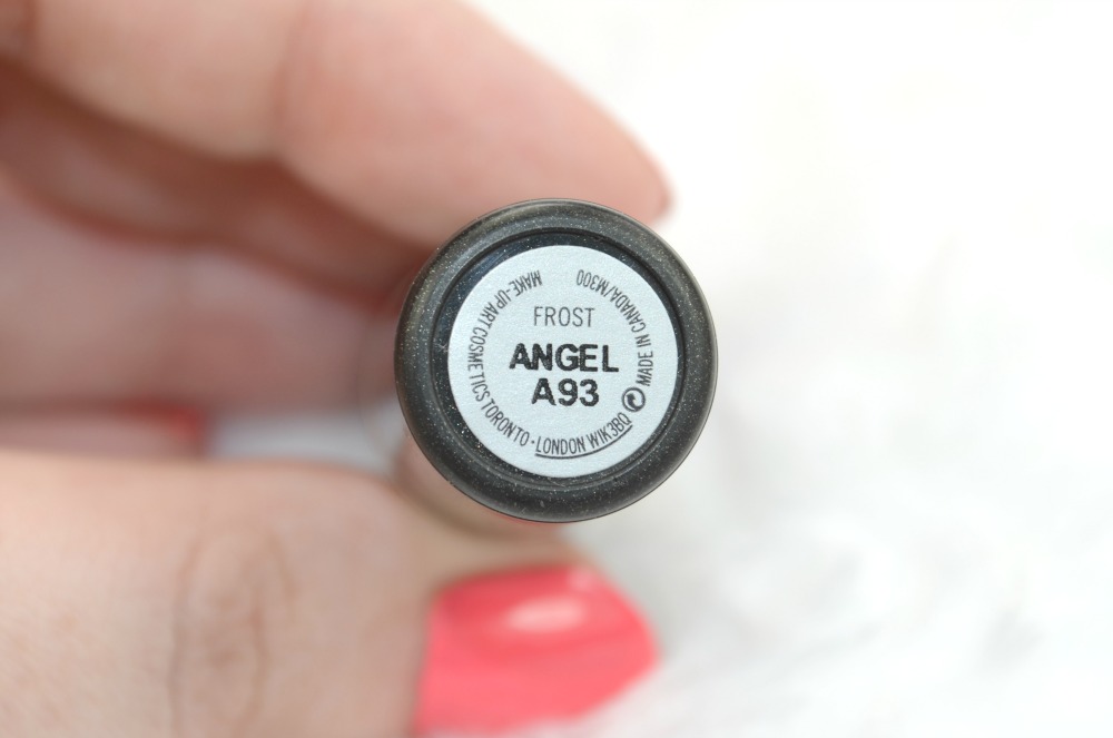 MAC Angel - Frost Lipstick Review and Swatches..........