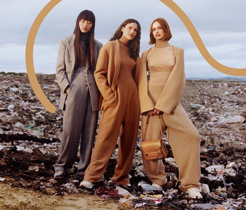 ASIAN MODELS BLOG: AD CAMPAIGN: Huan Zhou for Stella McCartney, Winter 2017