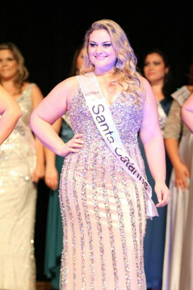 Diário de Moda Plus: Miss Plus Size 2013- Miss Aline Zattar