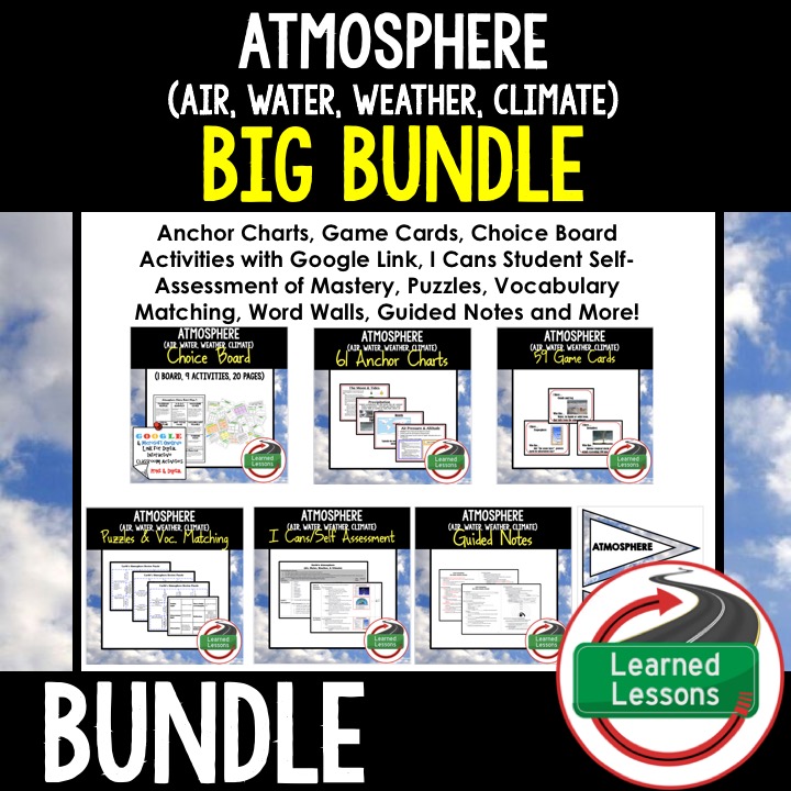 EARTH SCIENCE MEGA BUNDLE, Earth Science Curriculum, Anchor Charts ...