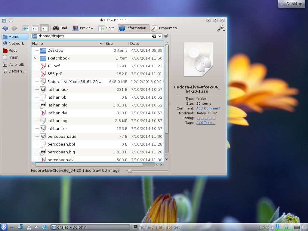Cara install KDE Plasma di Kali Linux - Warna Linux