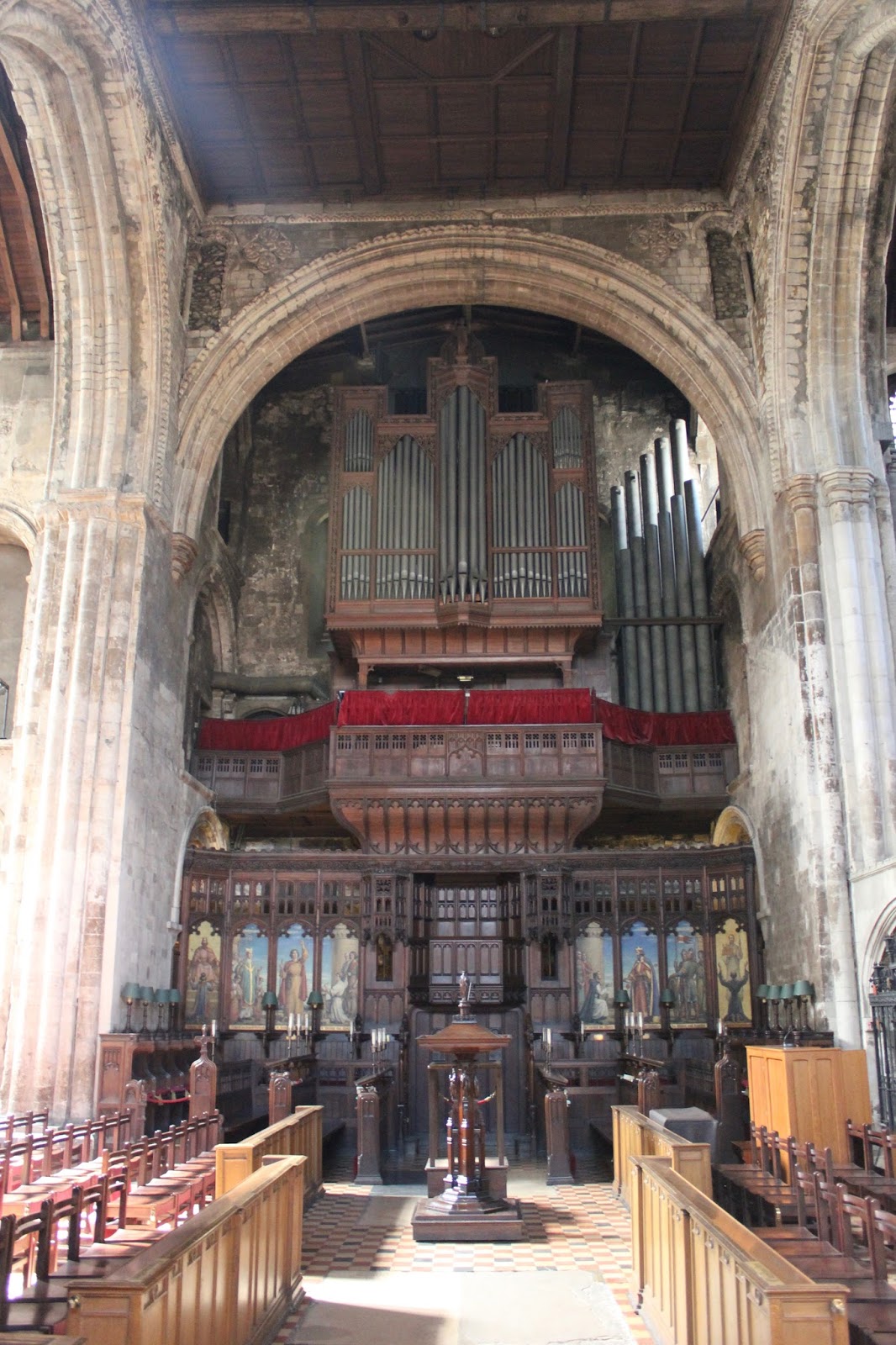 Saint Bartholomew the Great: London's best preserved Medieval church.