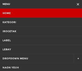 5 Navigasi Menu Responsive Keren untuk Blogger > Contoh Blog