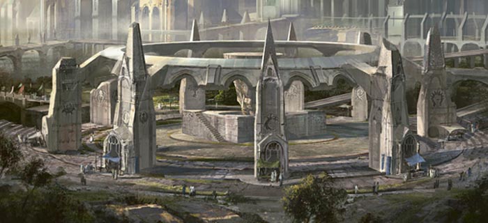 La Biblioteca de Minamo: Ravnica (Plano)