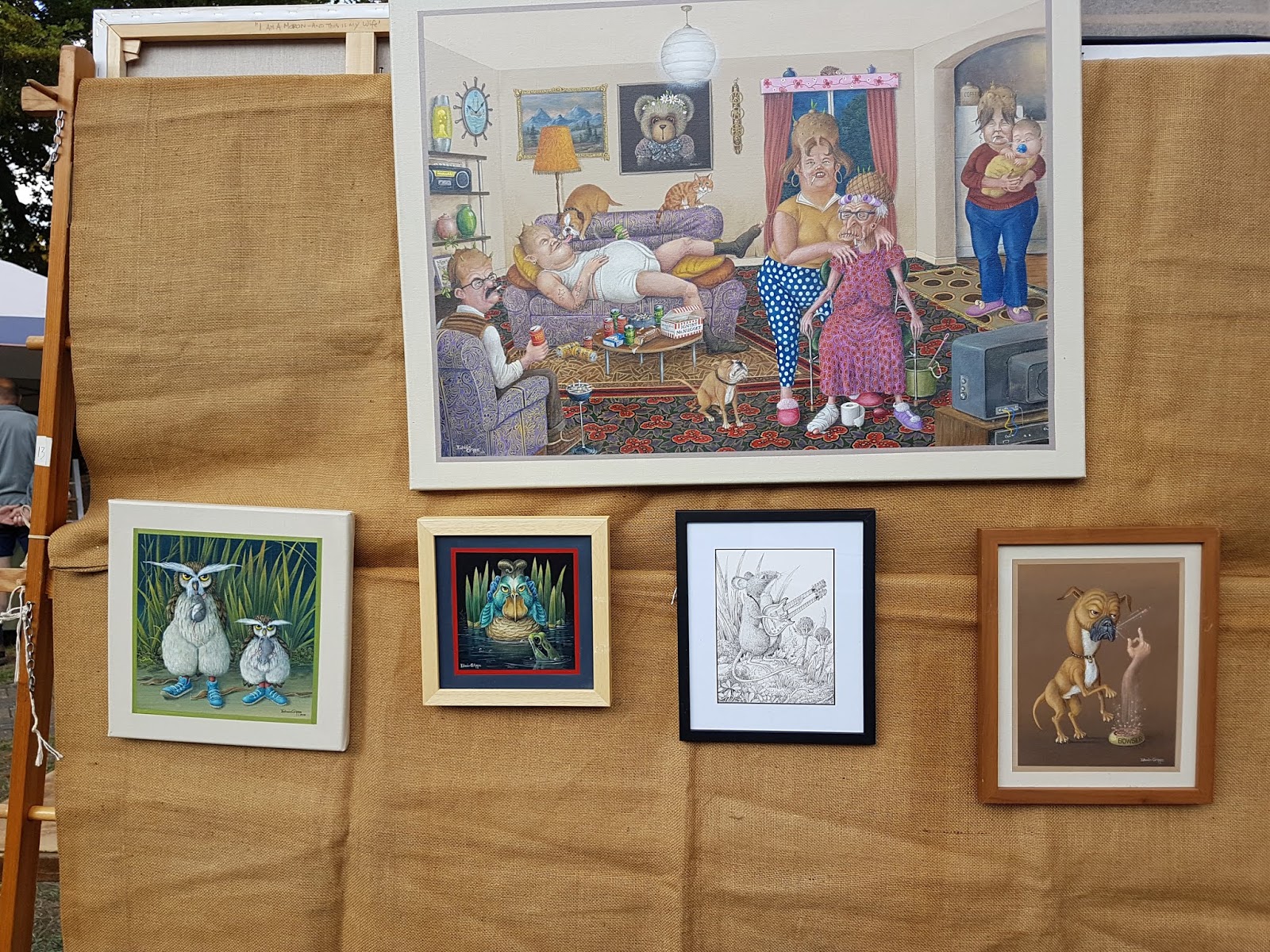 Virginia Water Art Society Diary: Paintings By Edwin Cripps Autumn ...