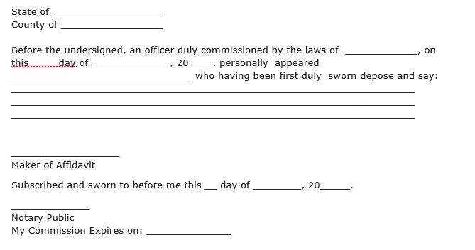 Law Web: Whether party can made incorrect statements in affidavit in ...