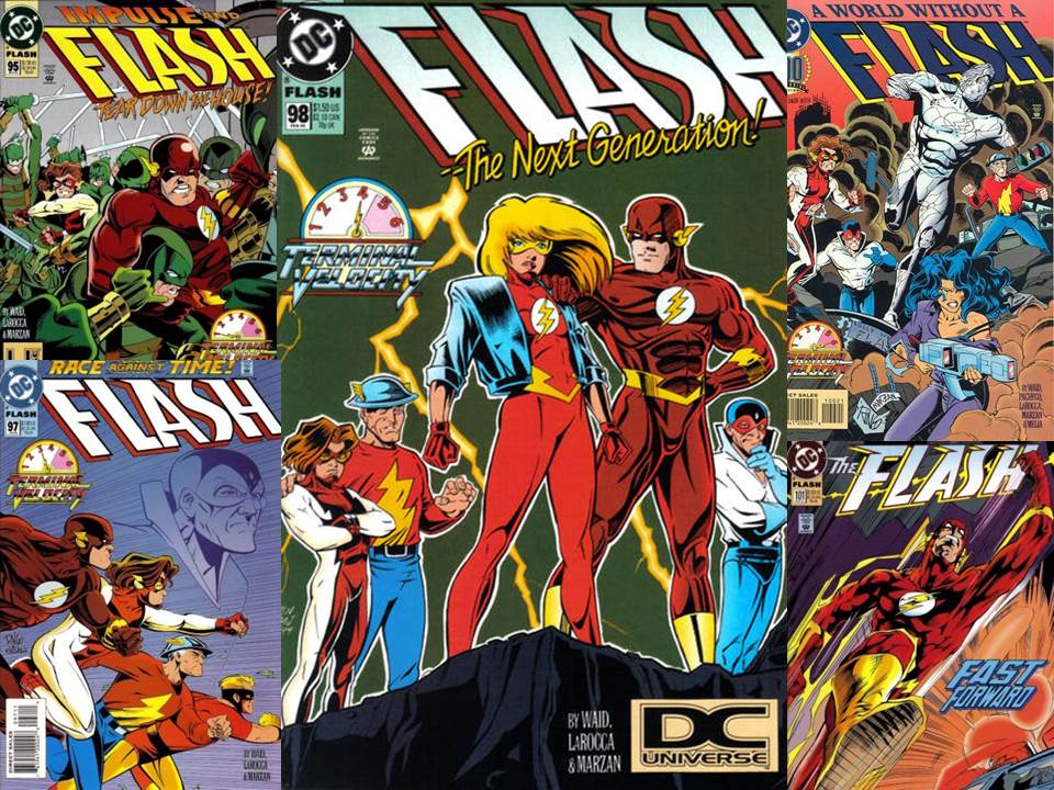 Dave's Comic Heroes Blog: Flash Facts: Early Days of Jesse Quick