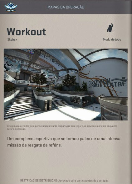 Counter-Strike: Global Offensive War Journal: Mapa Workout