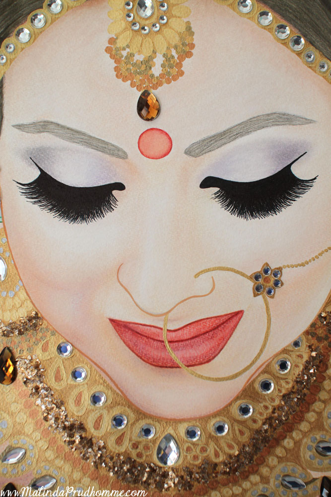 Malinda Prud'homme: A Mixed Media Artist's Blog: Beautiful Sikh Bride