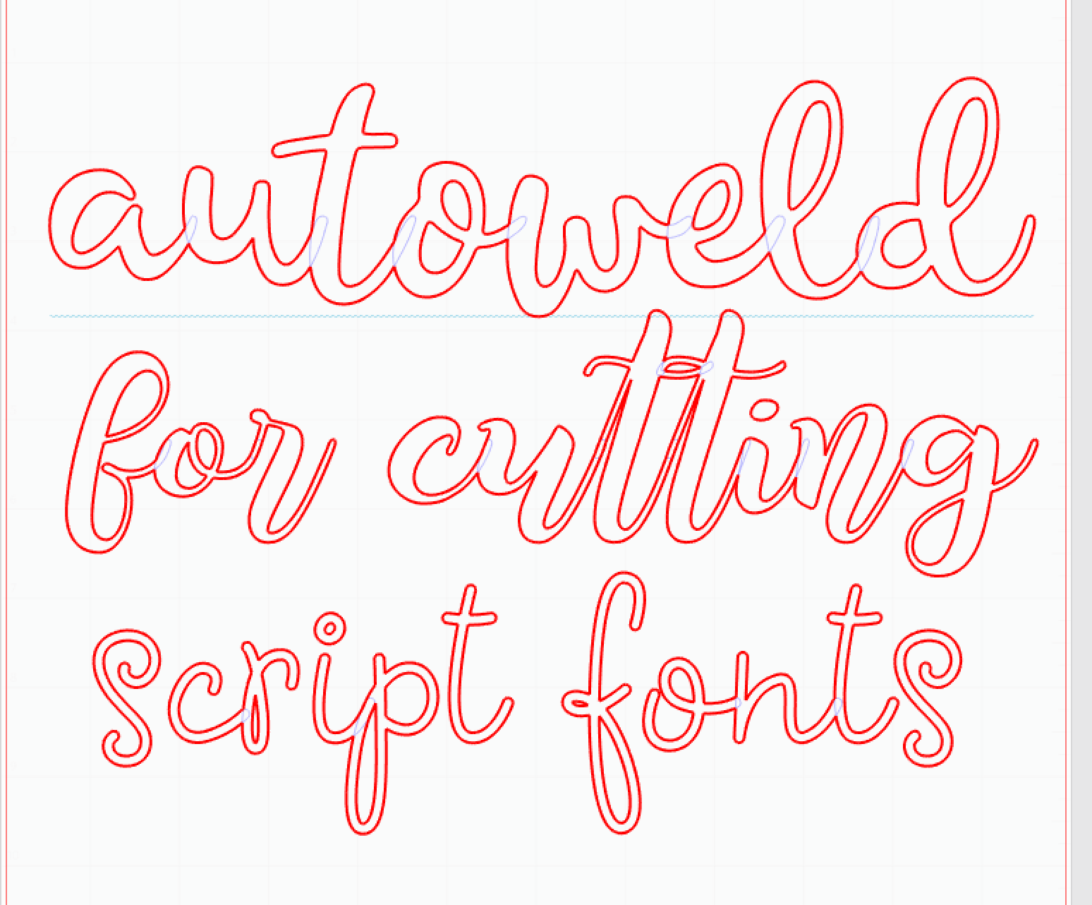 Trick to Cutting Script Fonts Without Welding - Silhouette School