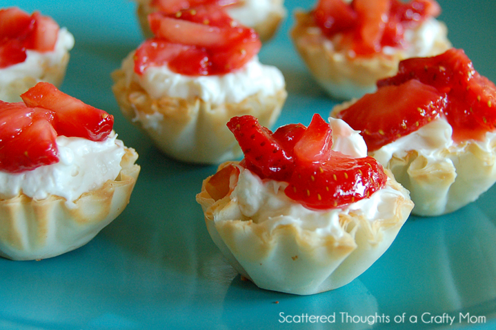 Easy, No Bake Mini Cheesecake Bites - Scattered Thoughts of a Crafty ...