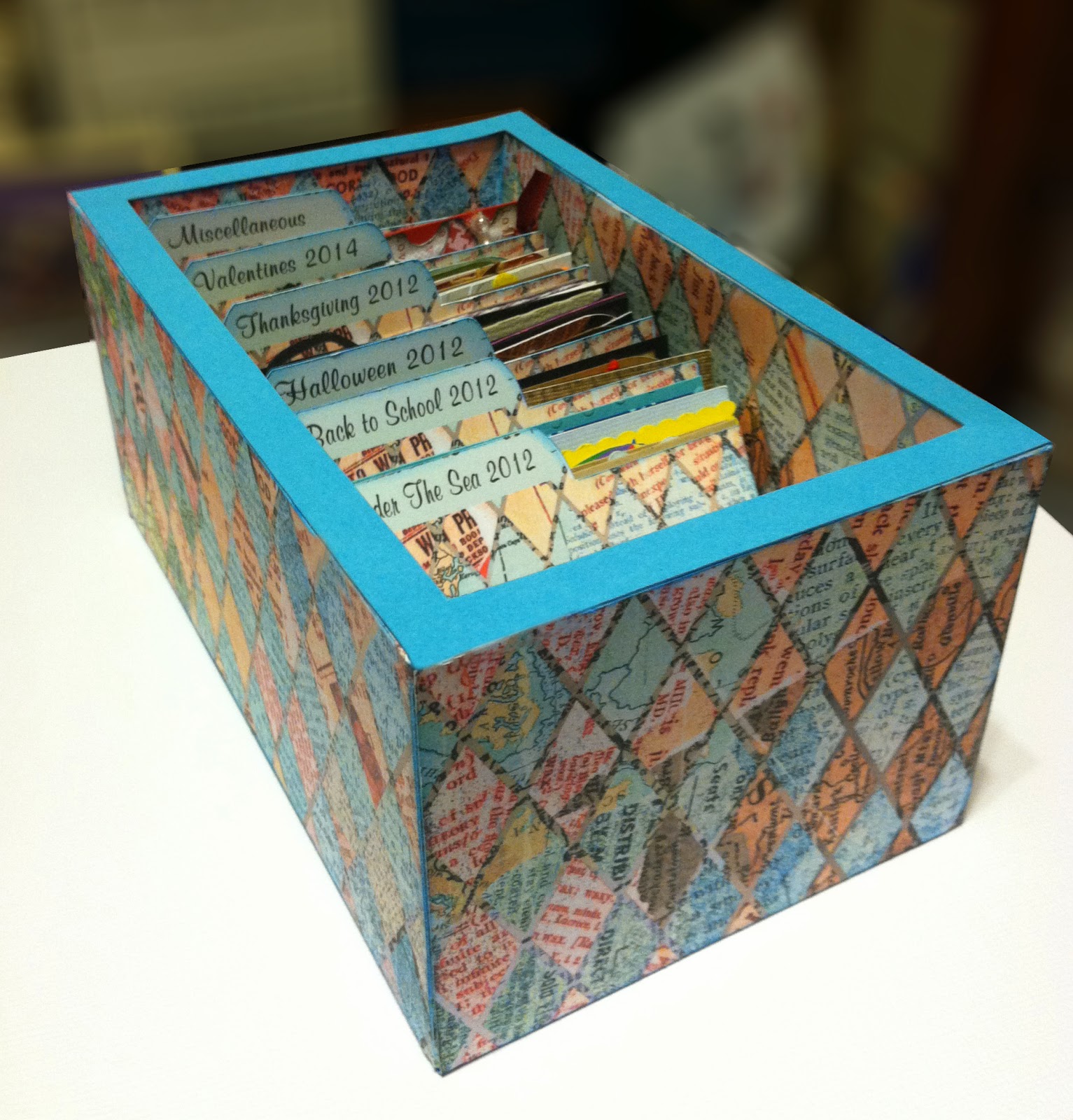 Deb's Crafty Side: ATC Box