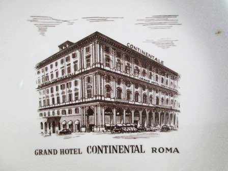 Dolphin Antik: Piring Grand Hotel Continental Roma