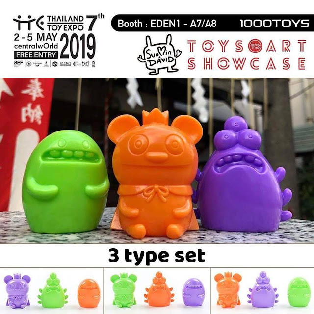 Bossy Bear x Spider Boom mini figures for Thailand Toy Expo 2019