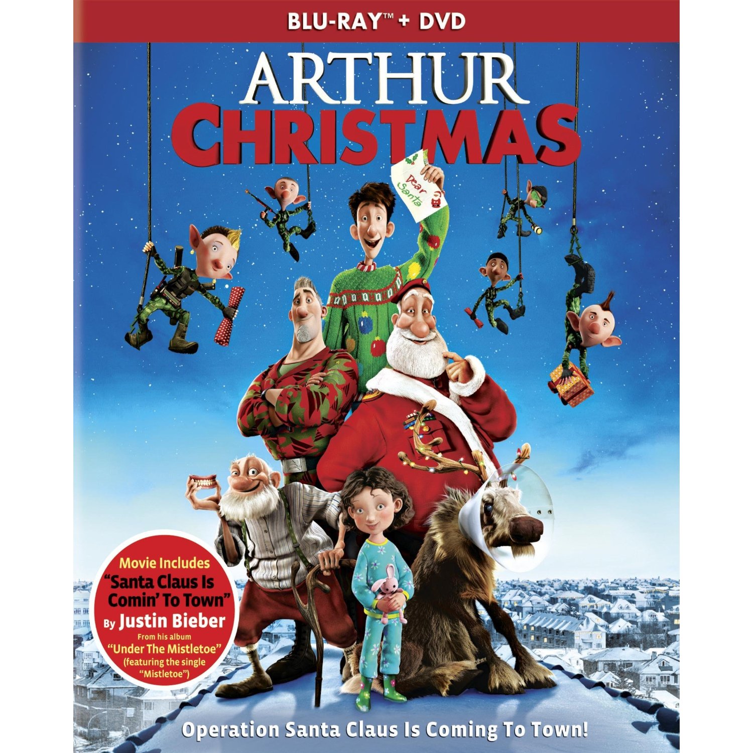 Beanie N Us!: Advent Activities - Arthur Christmas DVD Review