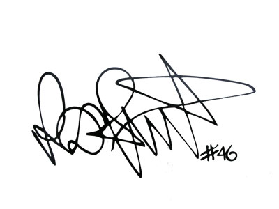 Valentino Rossi | Tanda Tangan keren