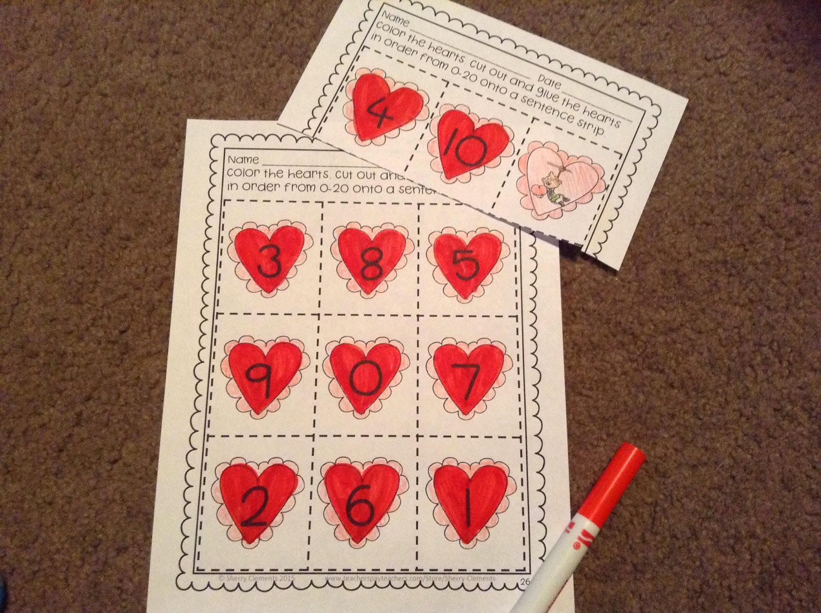 Dr. Clements' Kindergarten : Numbers (0-20) and Number Words (zero-ten ...