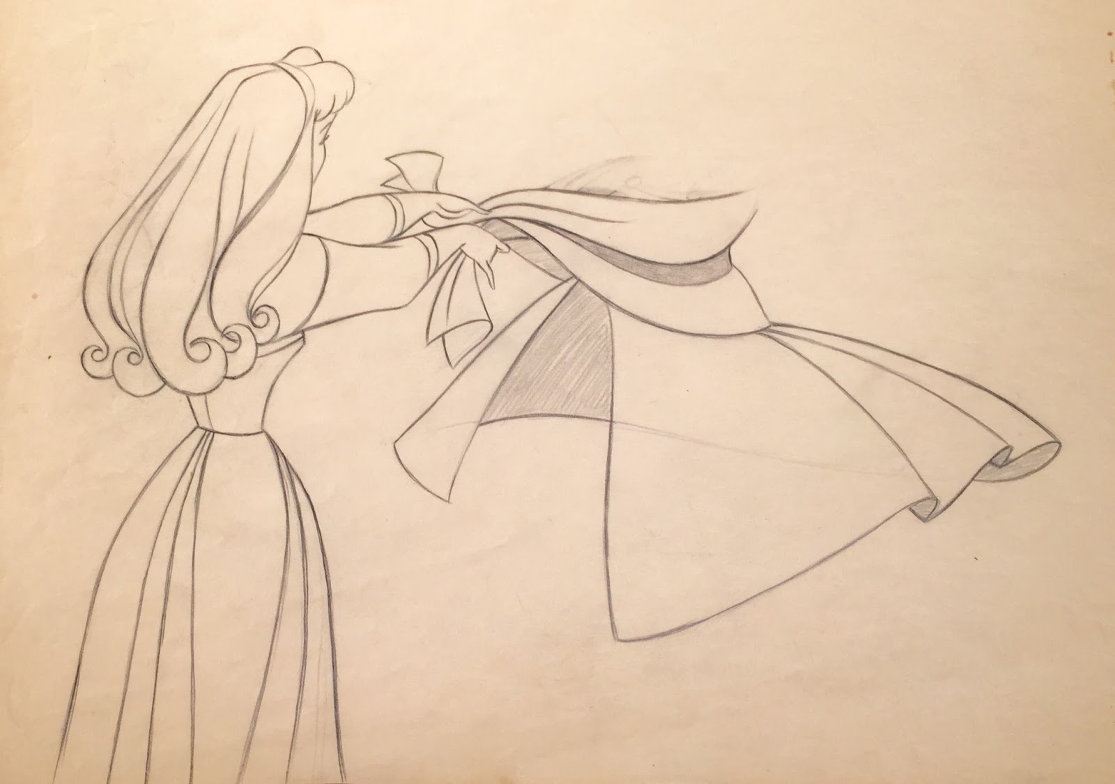 Animation Collection: Original Matching Production Animation Drawings ...