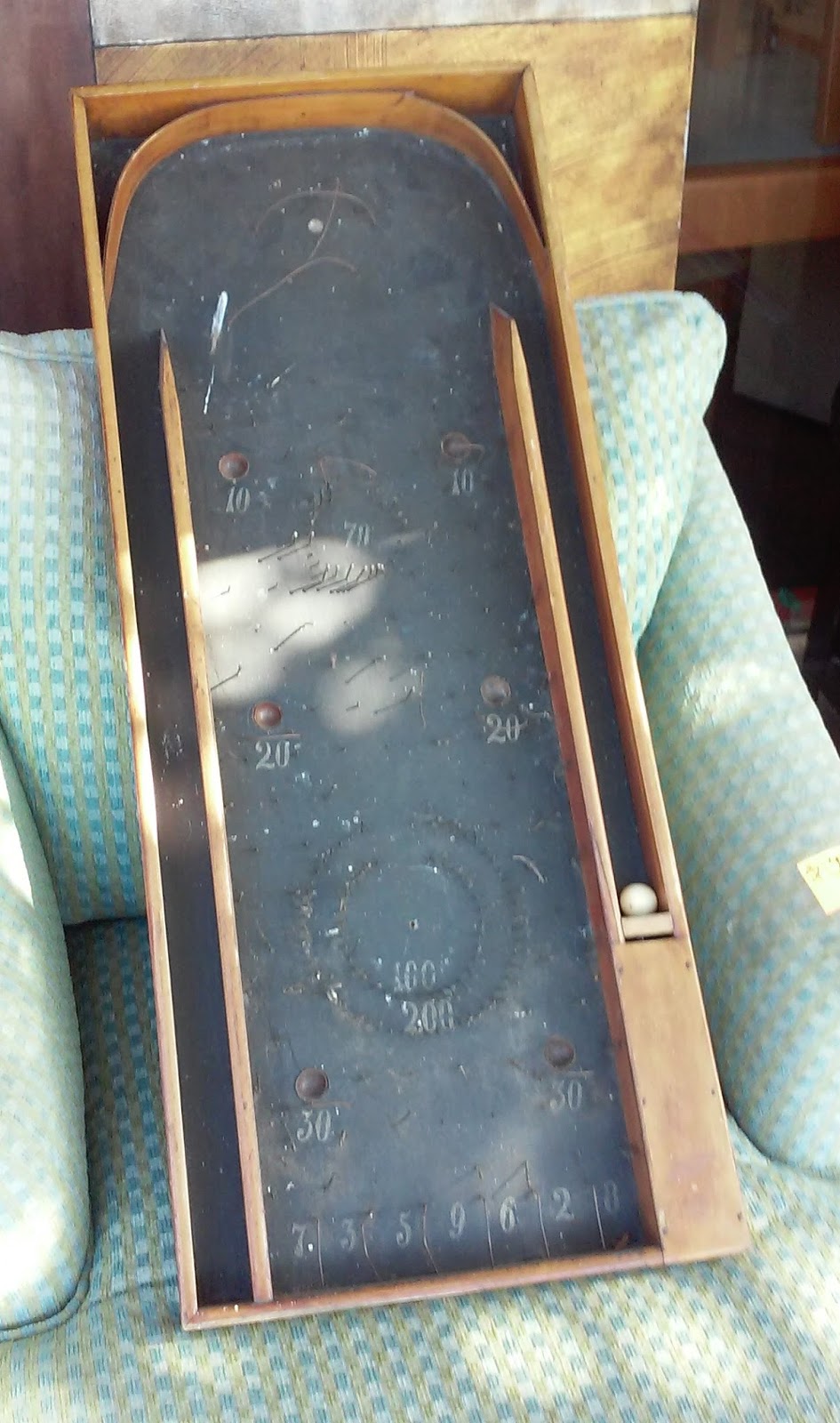 UHURU FURNITURE & COLLECTIBLES: SOLD Pinball Board - $25
