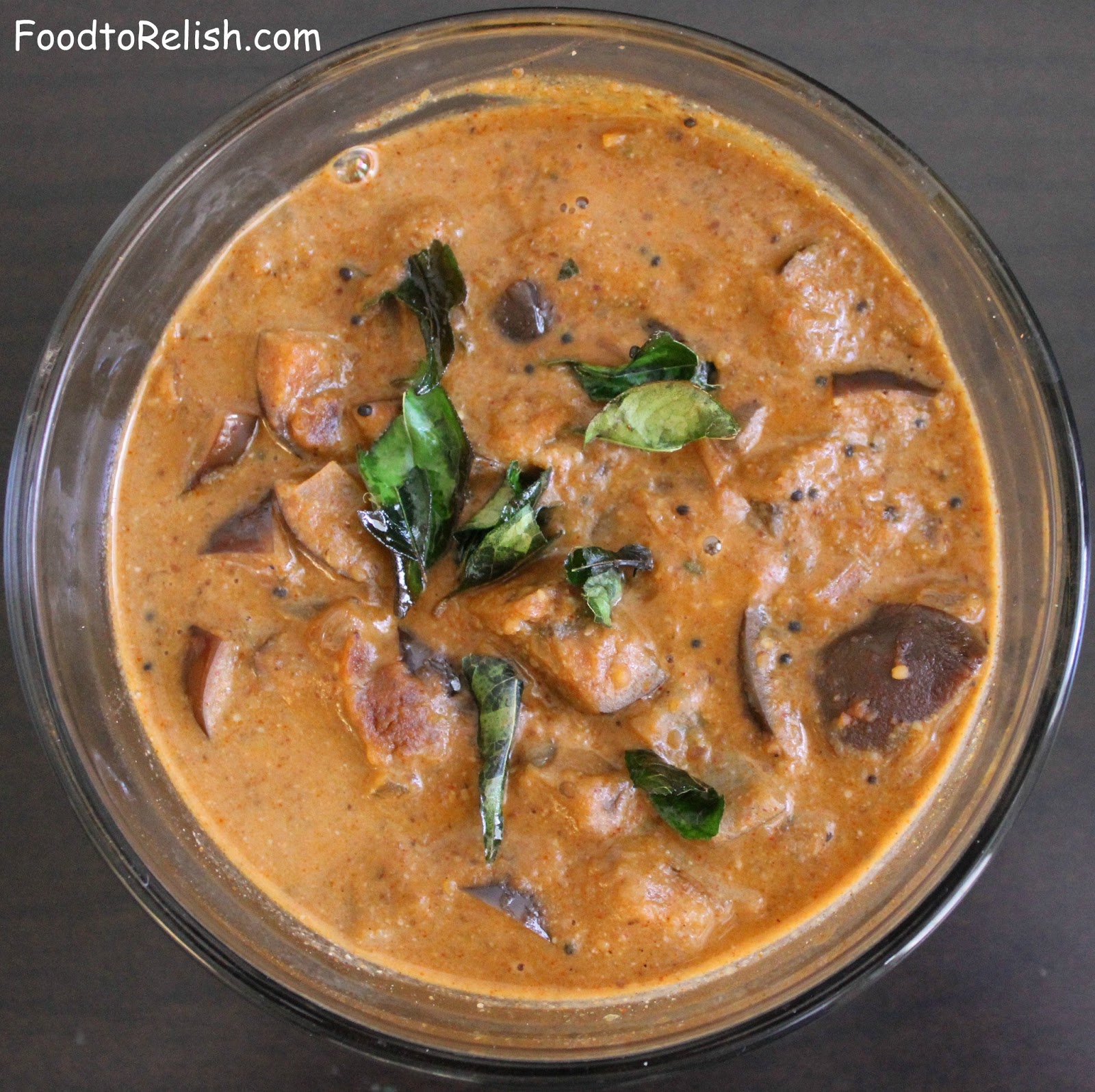 Badanekai Palya / Eggplant Curry